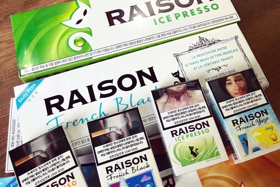 Thuốc Lá RAISON – Hương Vị Hàn Quốc Độc Đáo, Đẳng Cấp & Cá Tính